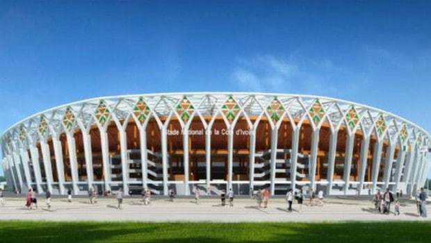 Image du jour : la maquette du nouveau stade d’ Ebimpé ( Côte d’Ivoire ...