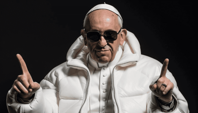 Cette "vilaine blague" sur le pape François passe mal (photos)