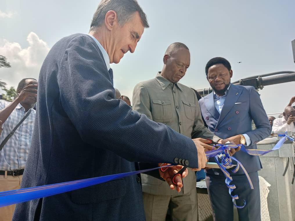 RDC : inauguration de la première centrale électrique 100 % verte