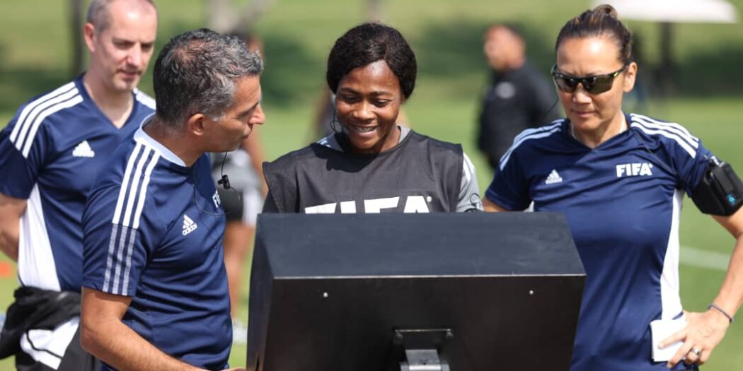 Football : Amedomé Vincentia, la première Togolaise certifiée VAR
